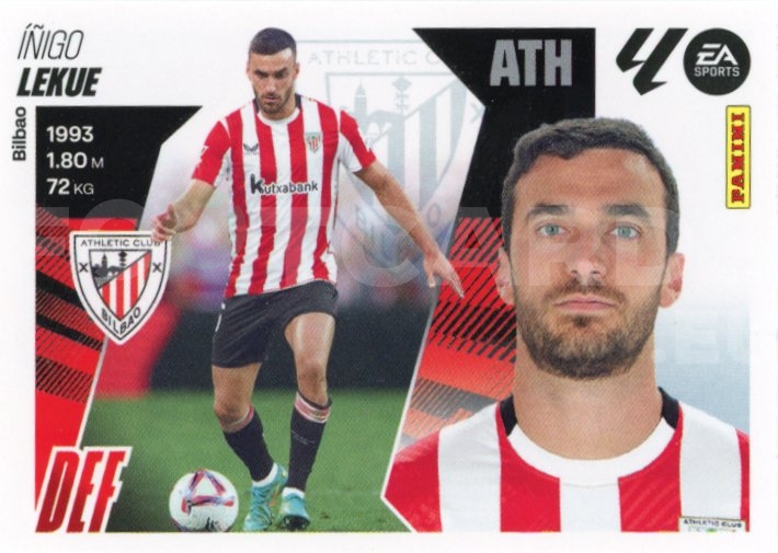 Stickers :: La Liga (Spain) :: Liga Este 2025/2026 :: ATH05B Lekue ...